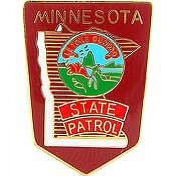 MINNESOTA STATE PATROL PIN, UNITED STATES Patriotic Officially Licensed ...