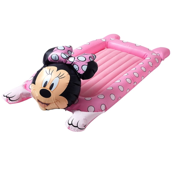 Disney Minnie Mouse Inflatable Portable Kids Travel Bed - Walmart.com