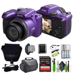 Open Box Minolta Pro Shot 20 MP HD Digital Camera with 67x Optical Zoom ...