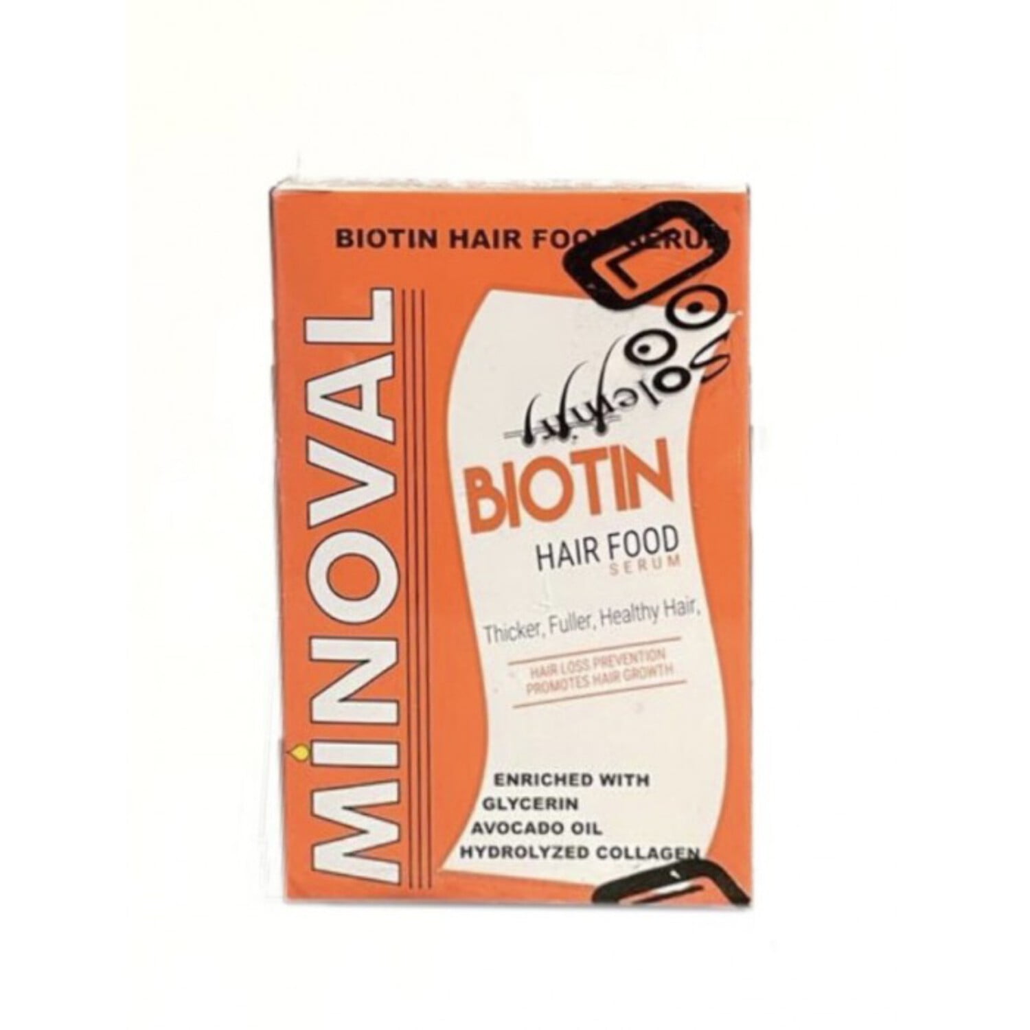 MINOVAL BIOTIN HAIR FOOD SERUM - Walmart.com