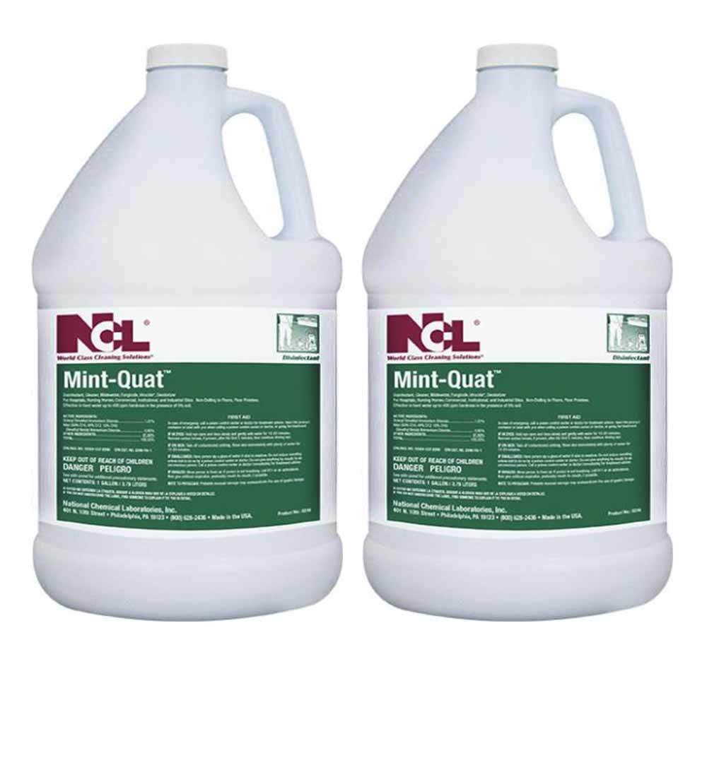 MINT-QUAT Disinfectant Cleaner, Mildewstat, Fungicide, Virucide ...