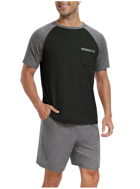 Mens Short Pajama Sets