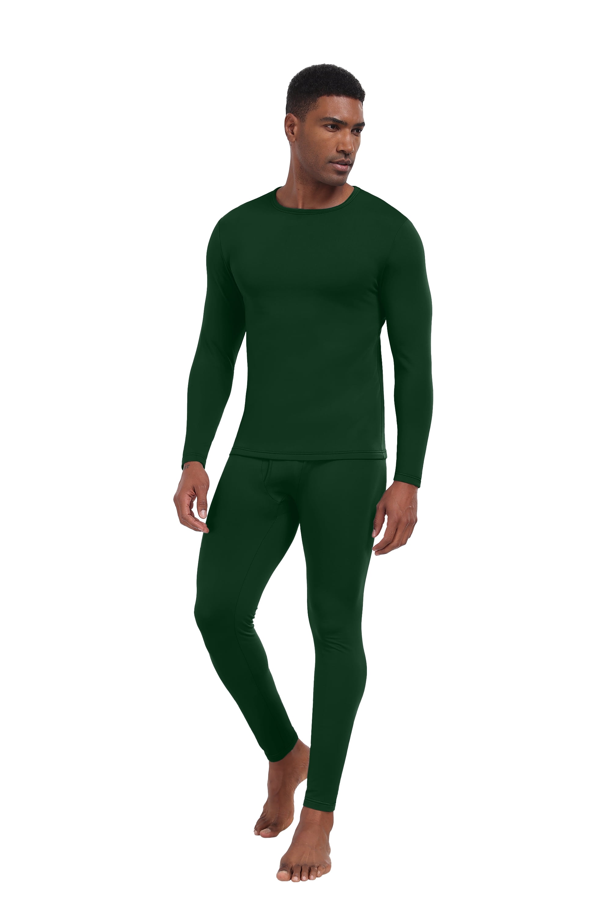 MINTREUS Thermal Underwear for Men Long Johns with Fleece Lined, Base ...