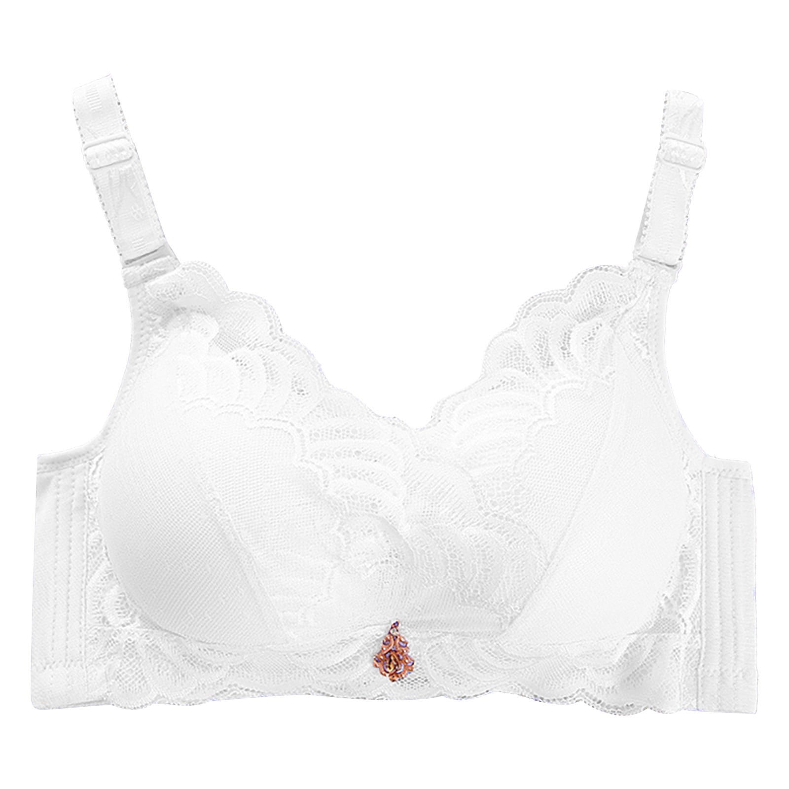AWZXDE Women's Lace Push Up Bra No Wire Design and Comfortable Support ...