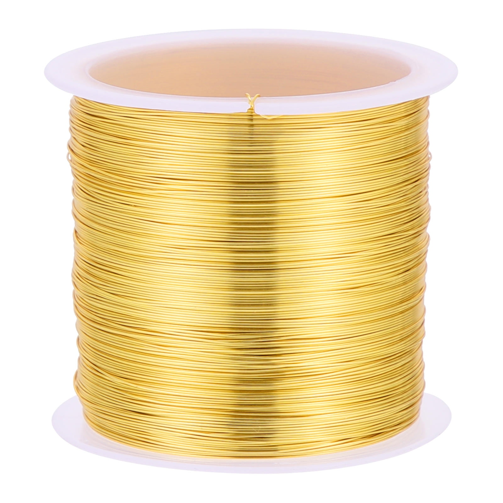 MIPCASE 1 Roll Copper Bead Wire Golden Craft String Suitable For ...