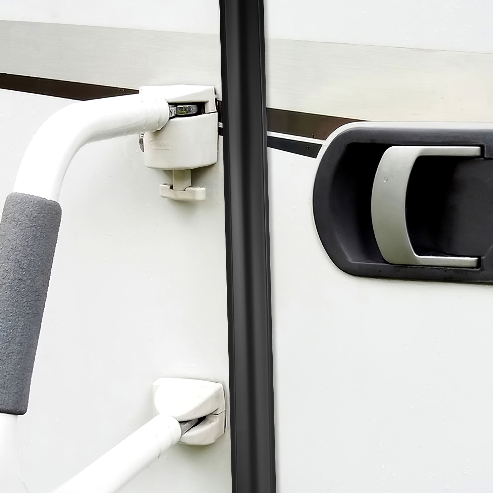 MIPCASE Rv Trim Strip Rv Molding Trim Black Pvc 1 Roll Enhanced ...