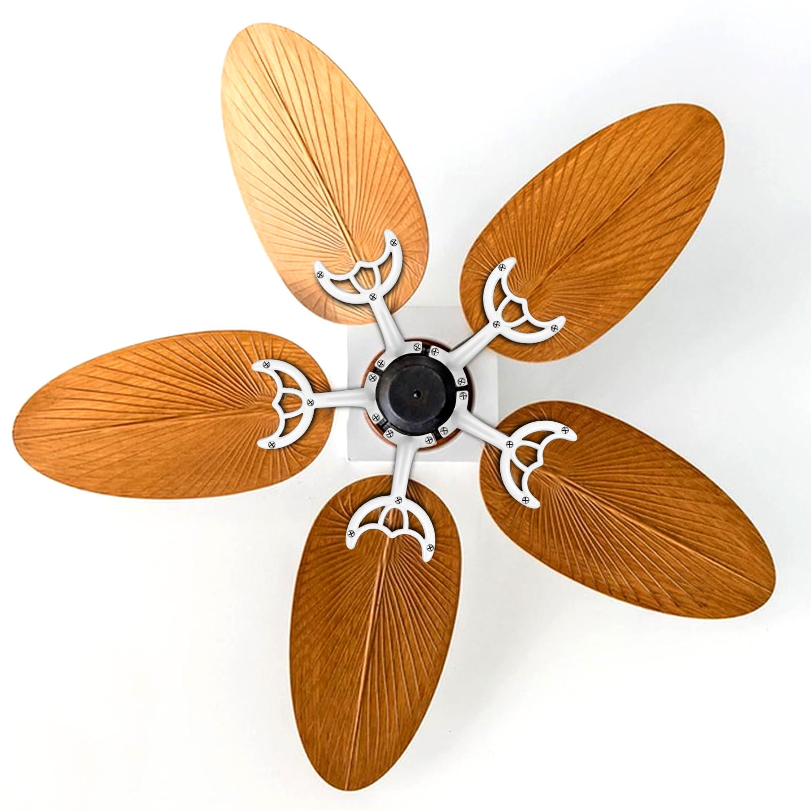 MIPCASE 1 Set Ceiling Fan Blade Arm White Iron for Ceiling Fan Blade ...