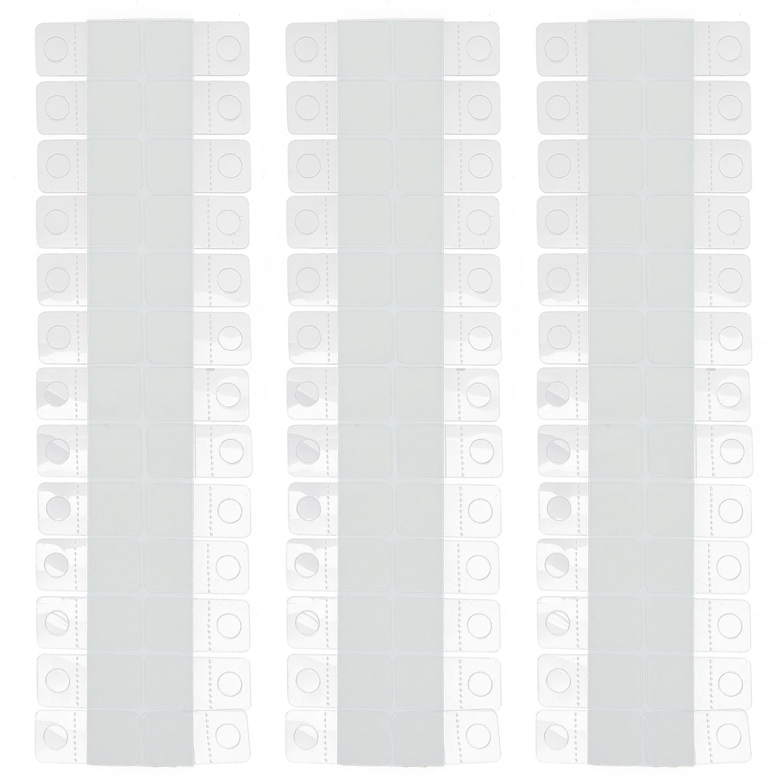 MIPCASE 100Pcs Clear Sticky Tabs with Strong Adhesive for Shop Display ...