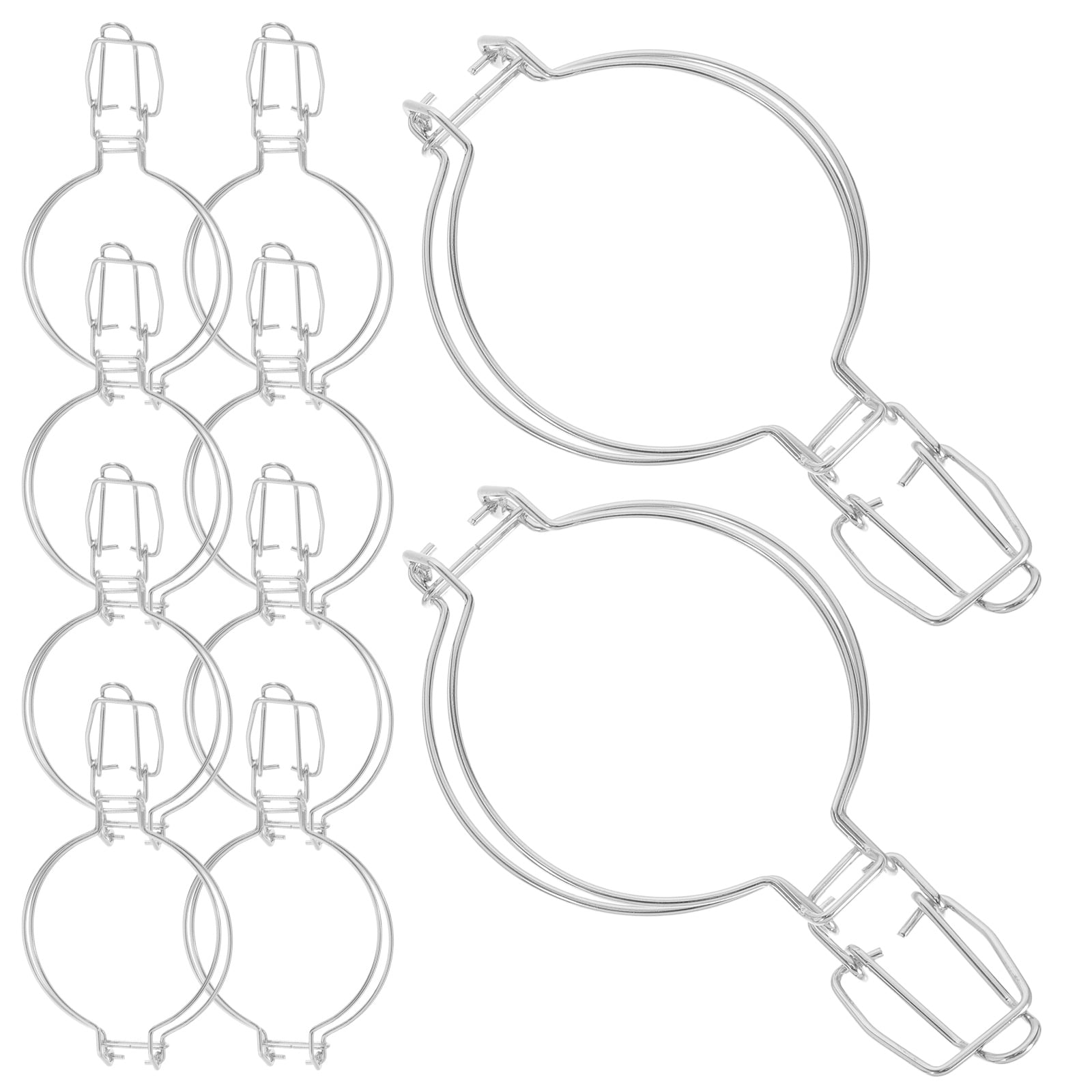 MIPCASE 10Pcs Sealing Can Clips Wire Clip Mason Jar for Sealing Jars ...