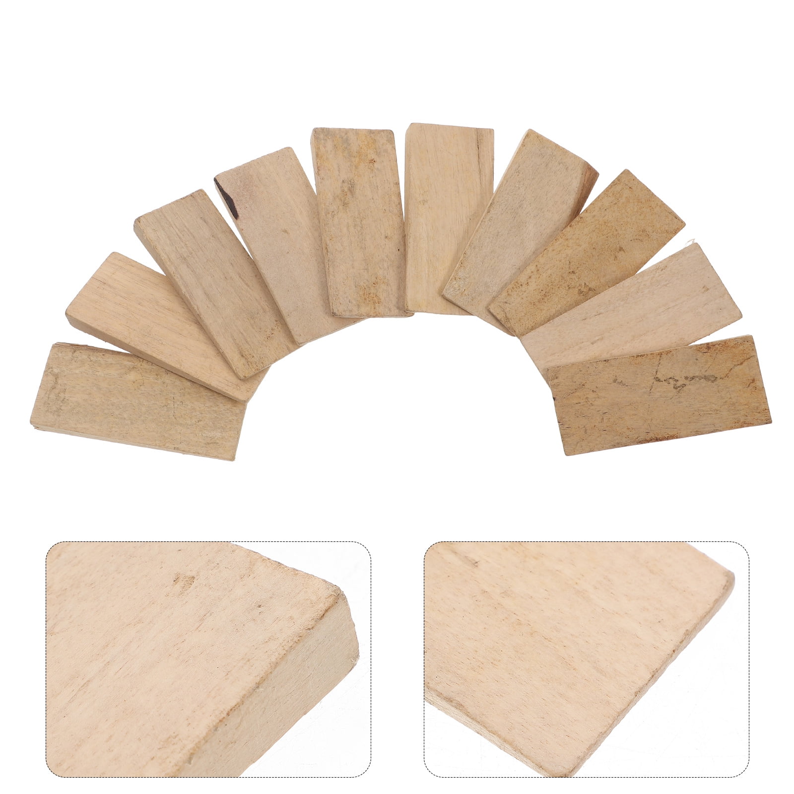 MIPCASE 10pcs Wood Handle Wedges for Agricultural Tools, Professional ...