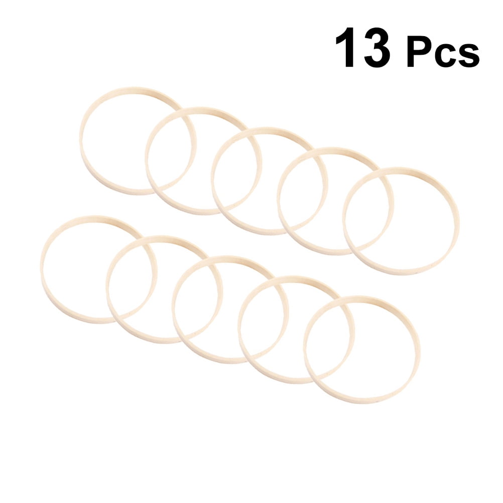 MIPCASE 13 Pcs Hanging Craft Decorations Dream Catcher Ring Light ...