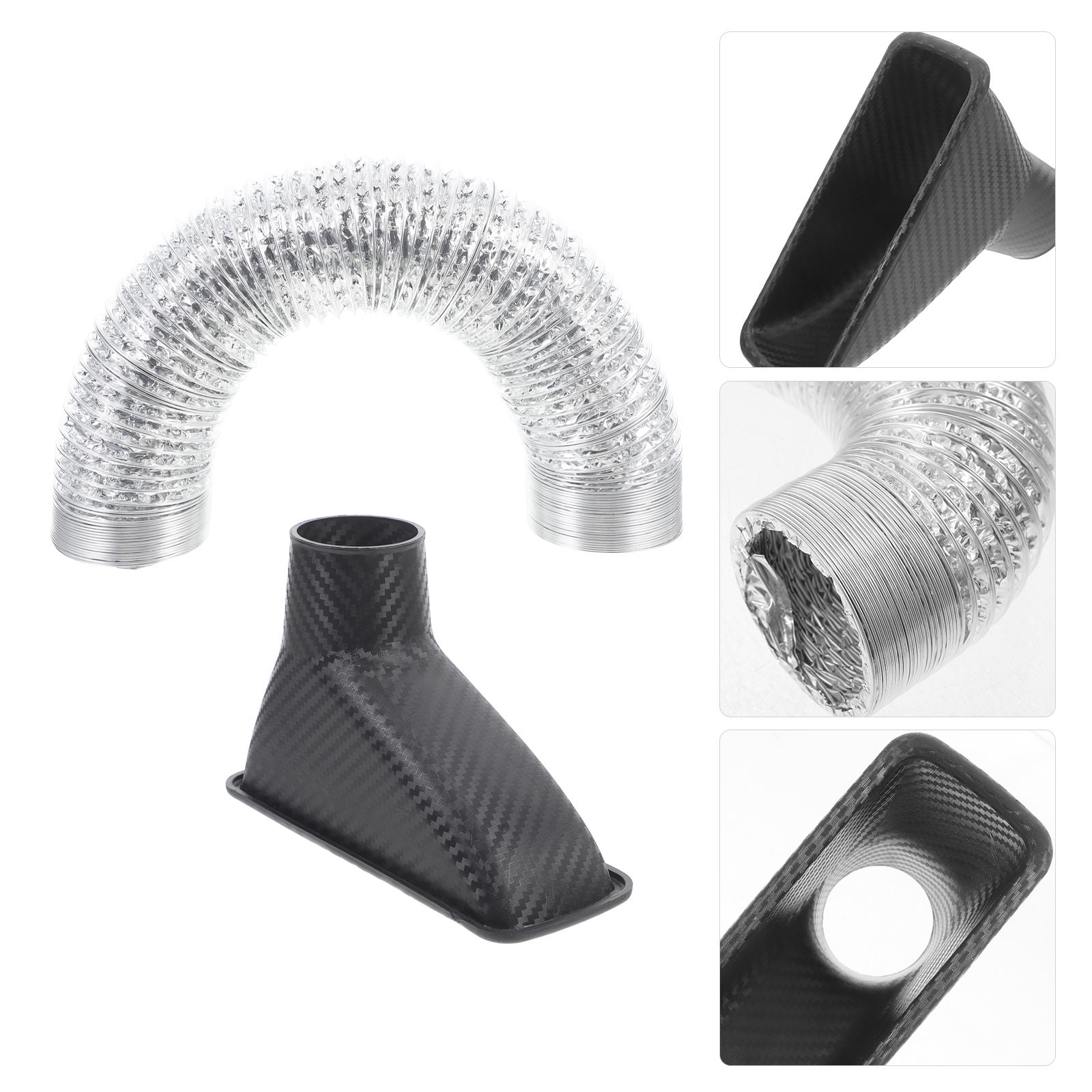 MIPCASE 1Pack Automotive Car Bumper Intake with Carbon Fiber Pattern 6 ...