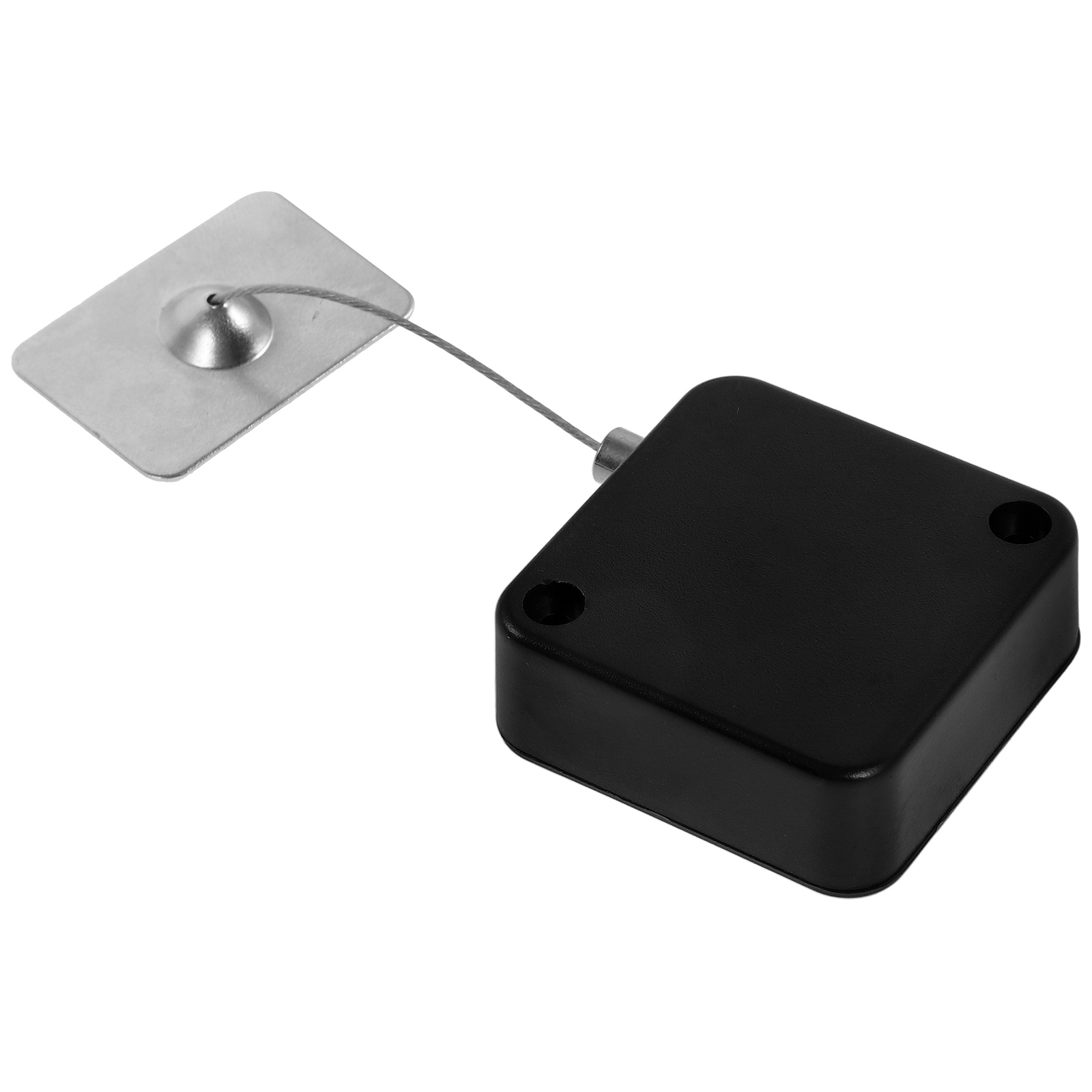 MIPCASE 1Pack Cables Lock Retractable Cable Lock Black Metal Wire ...