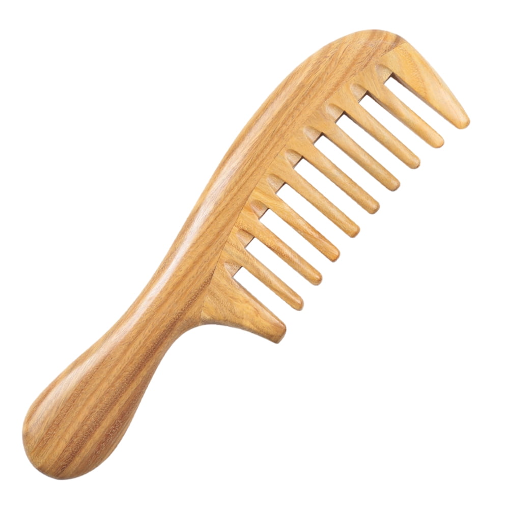 MIPCASE 1Pack Massage Hair Comb Chocolate Wide Tooth for Adults Improve ...