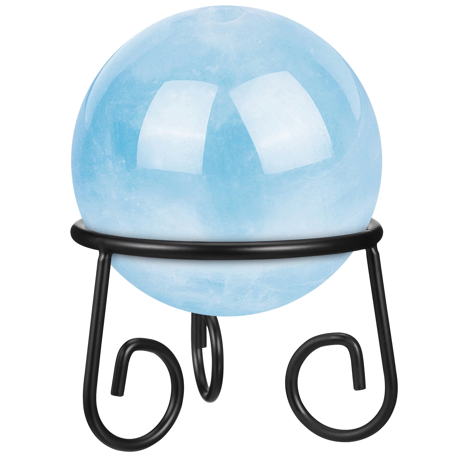 MIPCASE Large Gazing Ball Stands Gazing Ball Stand Iron 1Set Outdoor ...