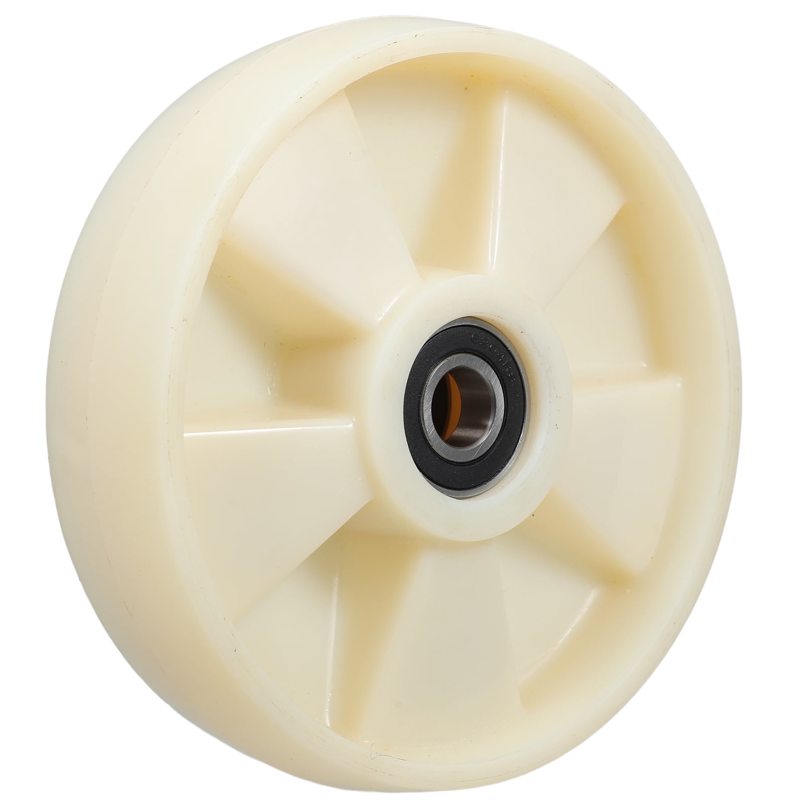 MIPCASE Beige Nylon Pallet Truck Wheel Set with Bearings for Heavy Load ...
