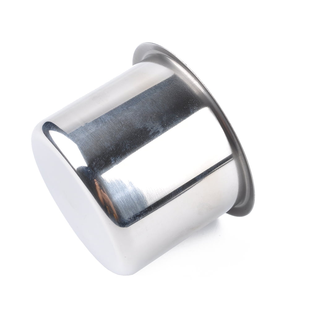 MIPCASE 1Pcs Simple Rectangular Silver Stainless Steel Cup Holder for ...