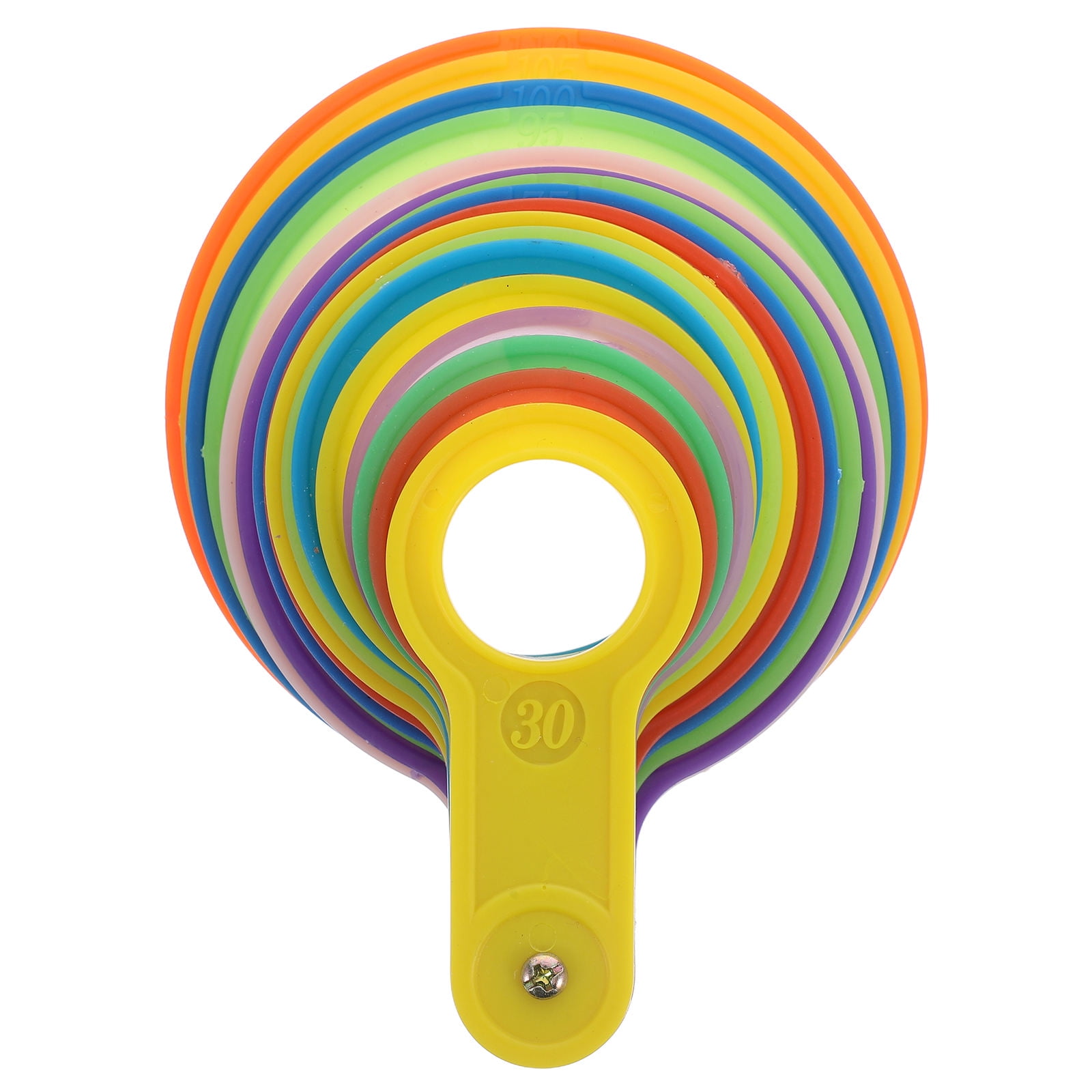 MIPCASE 1Set Fruits Measurement Rings Plastic Calipers Diameter ...