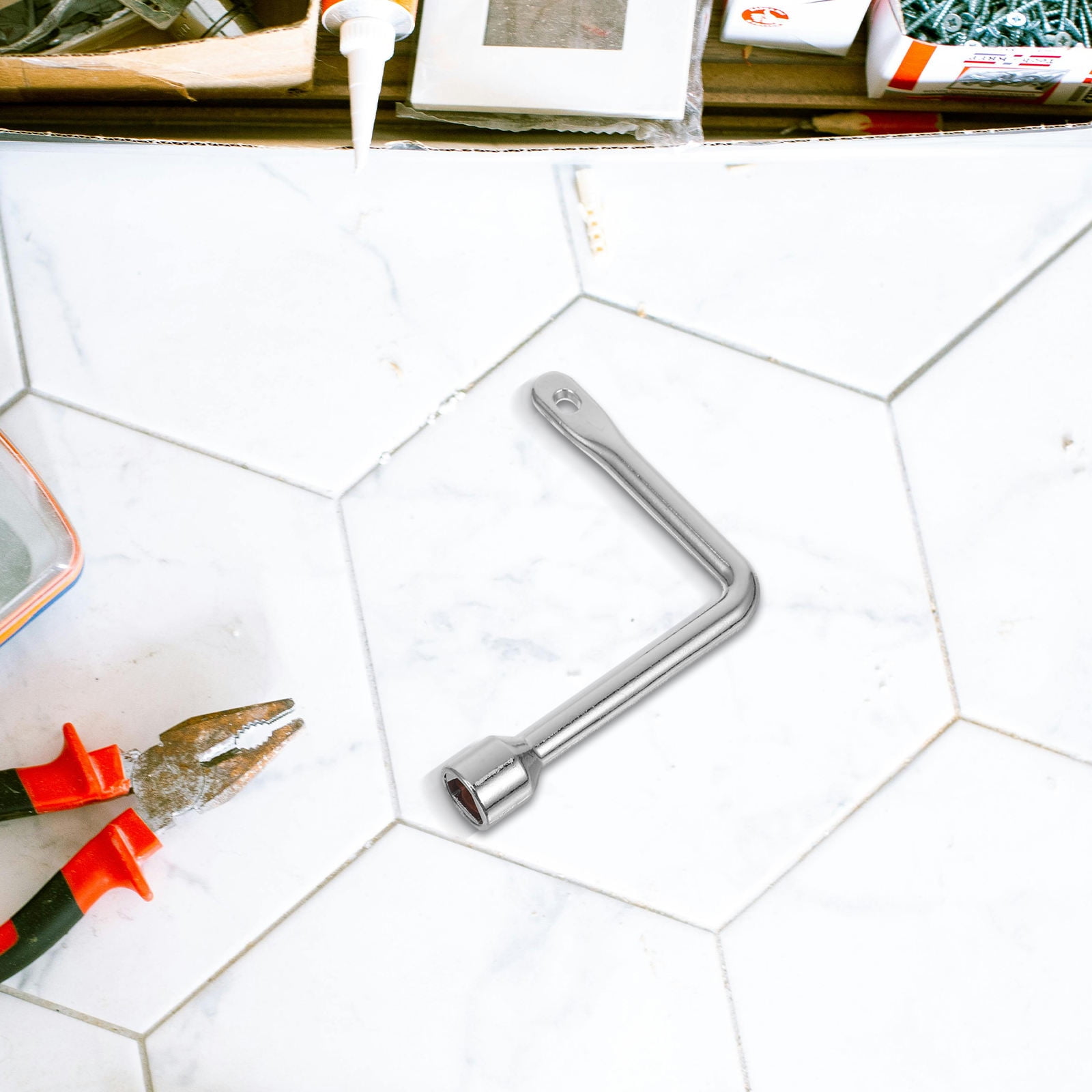 MIPCASE 1Set Metal Elevator Key Triangular Socket Utility Keys For ...