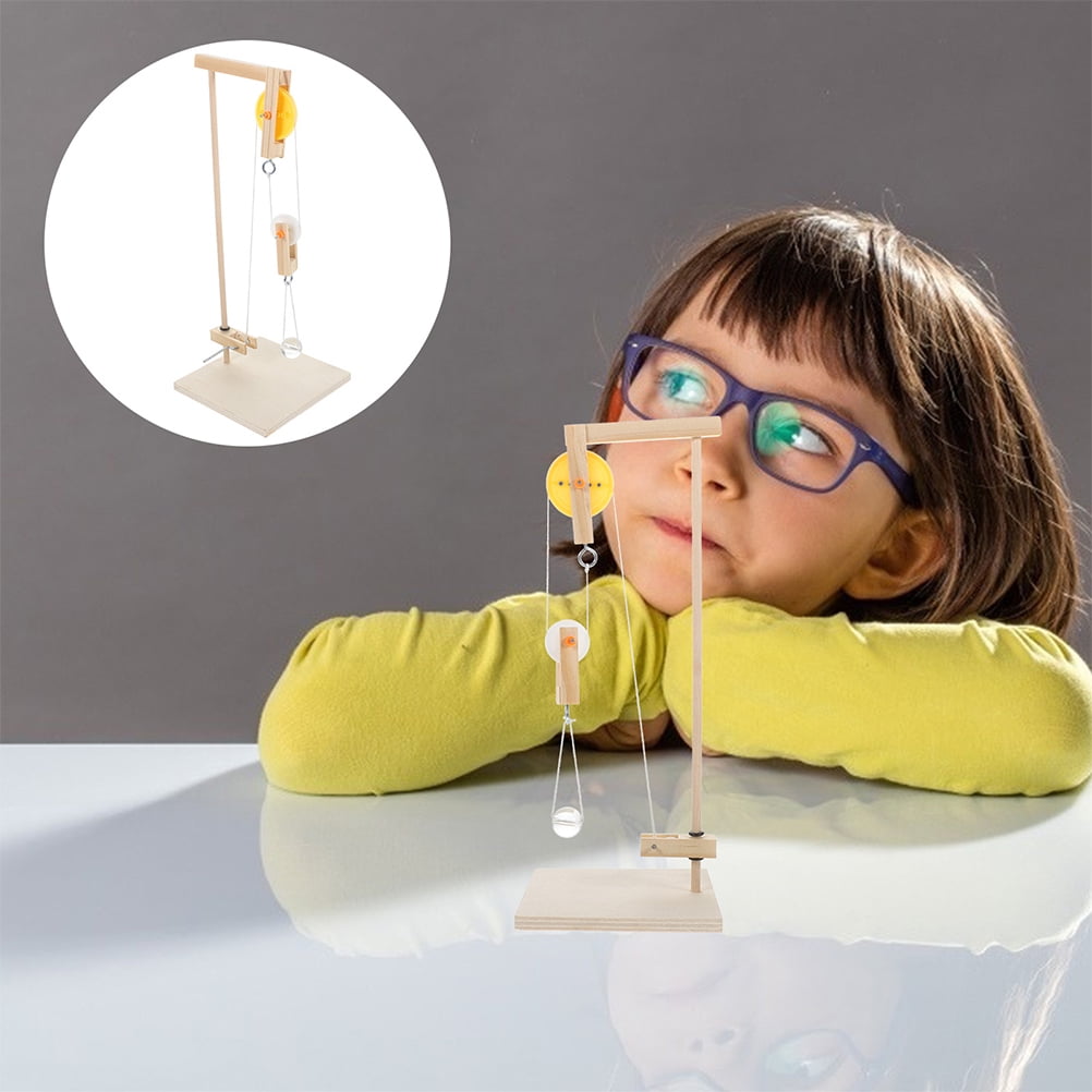 MIPCASE 2 Sets Pulley System for Kids Physics Kit Plastic Educational ...