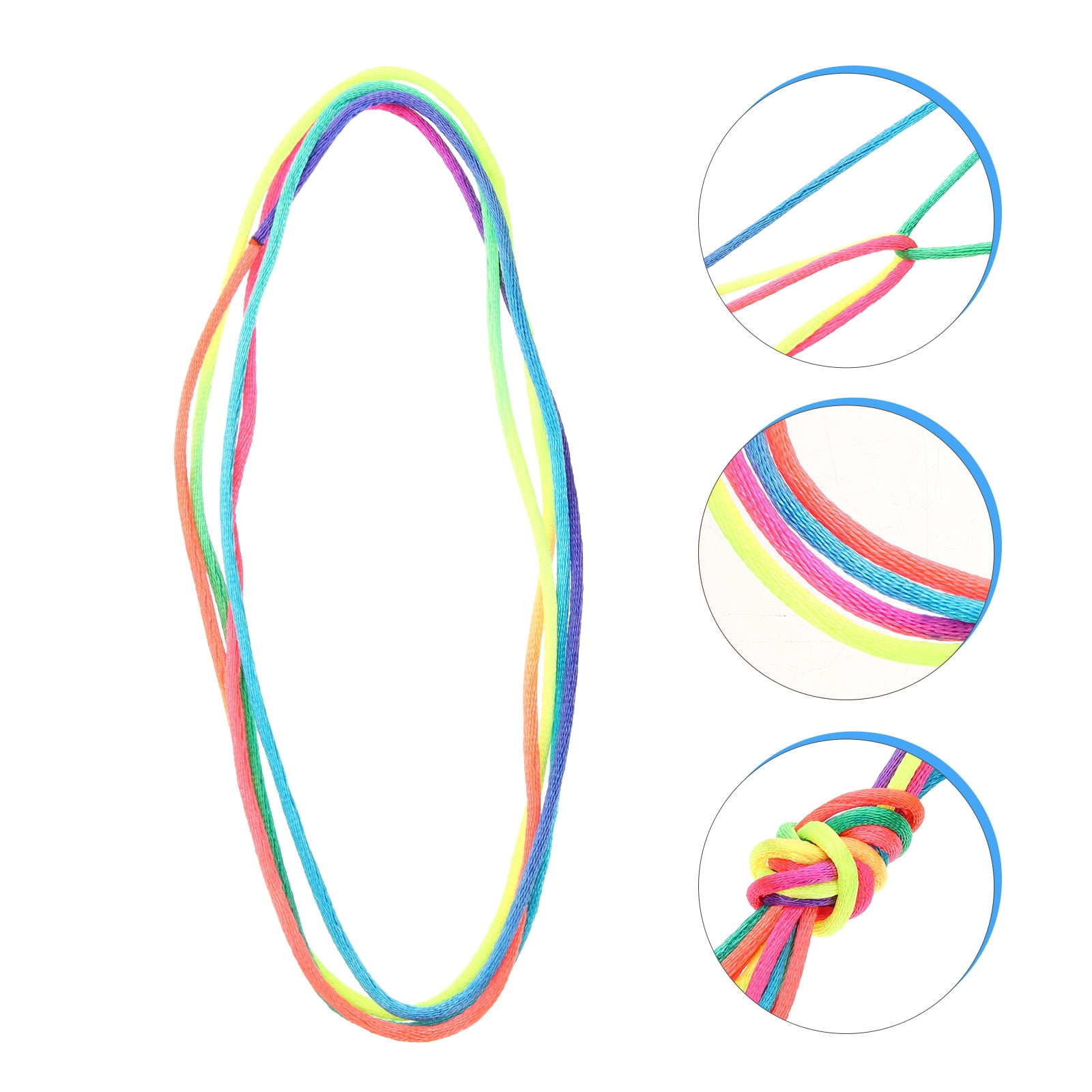 MIPCASE 20 Pcs Chinese Jump Rope Toys in Assorted Color for Group ...