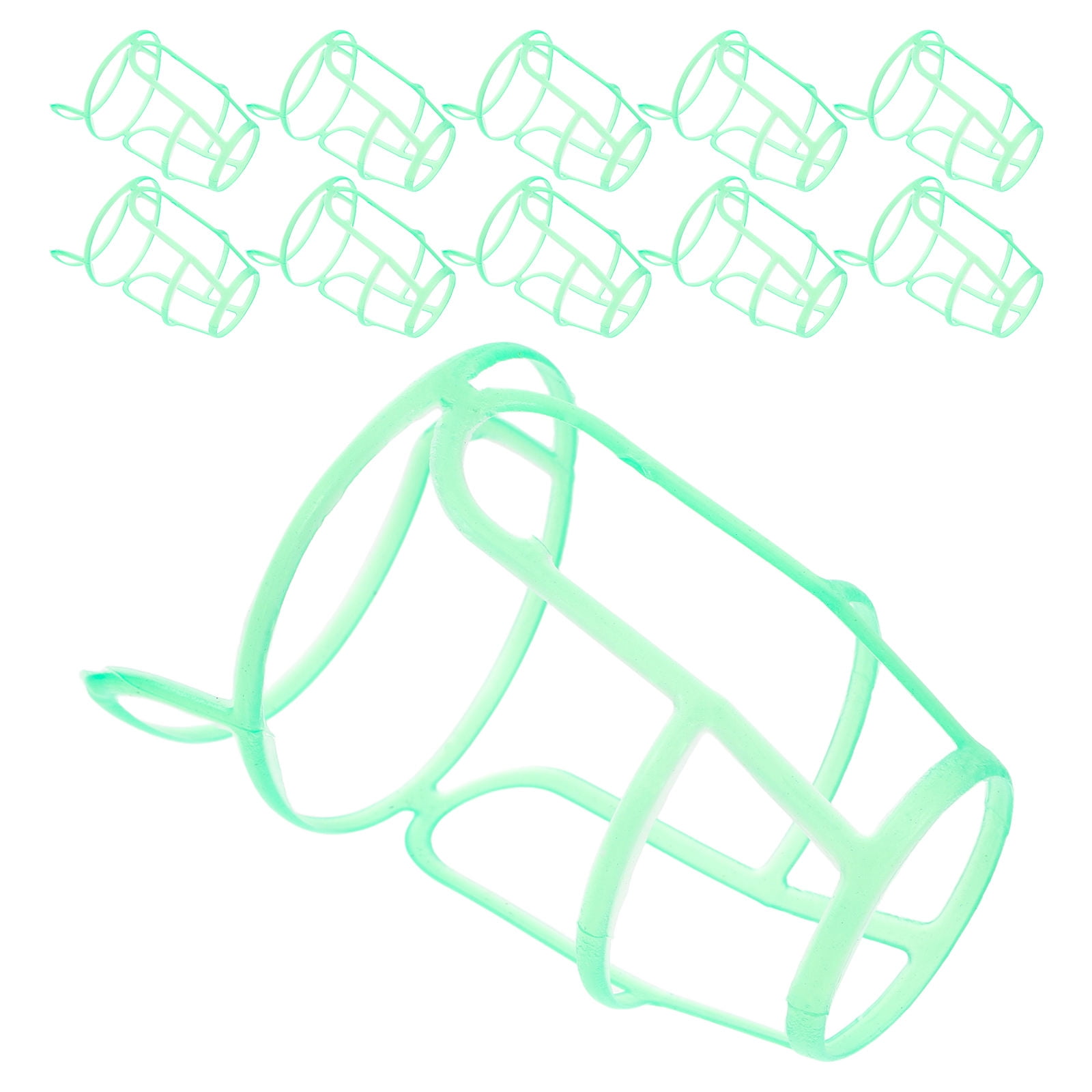 MIPCASE 20Set Saline Bottle Covers Plastic Net for Drip Bottle Patient ...