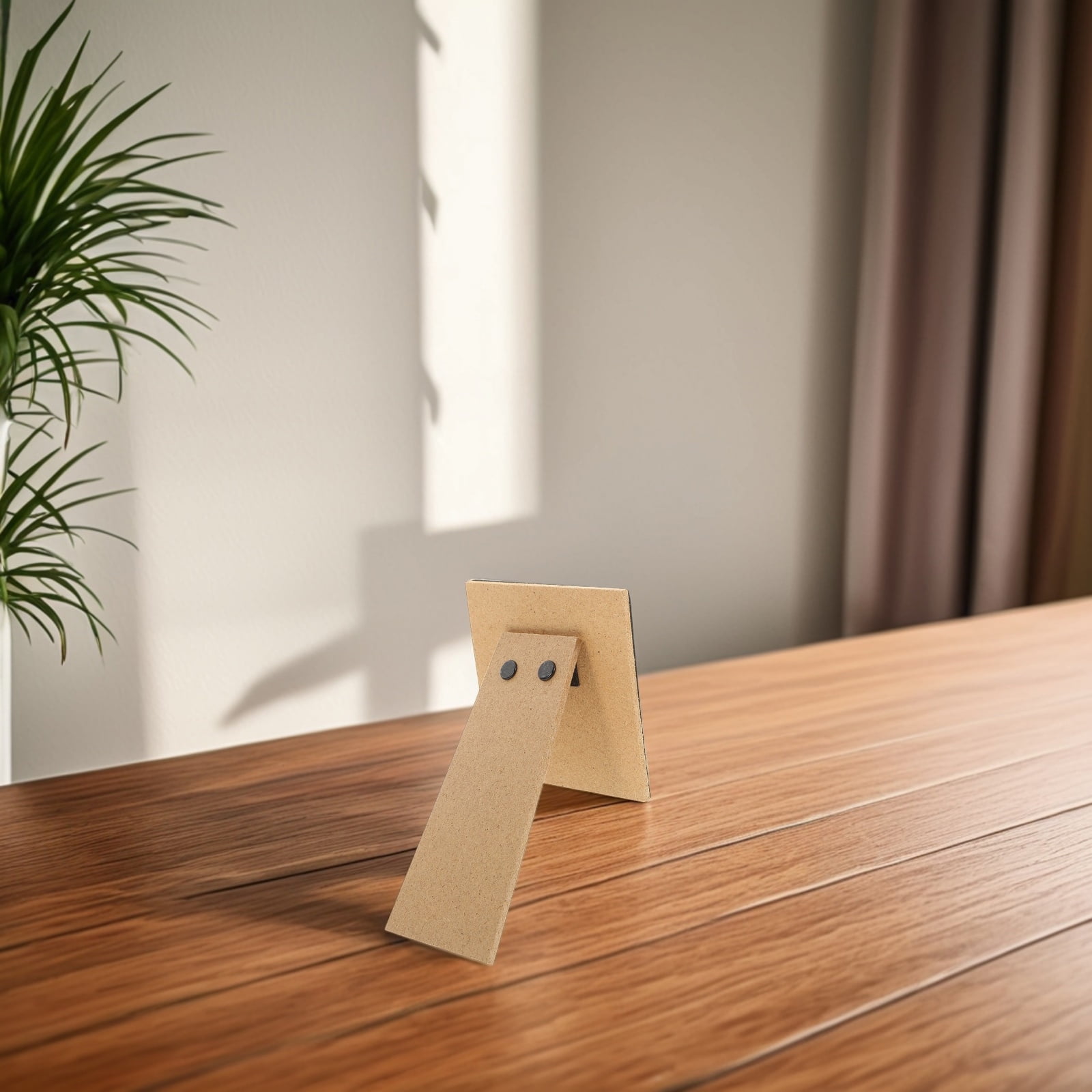 MIPCASE 2Pcs Picture Frame Backs Frame Easel Stand Khaki Artificial ...