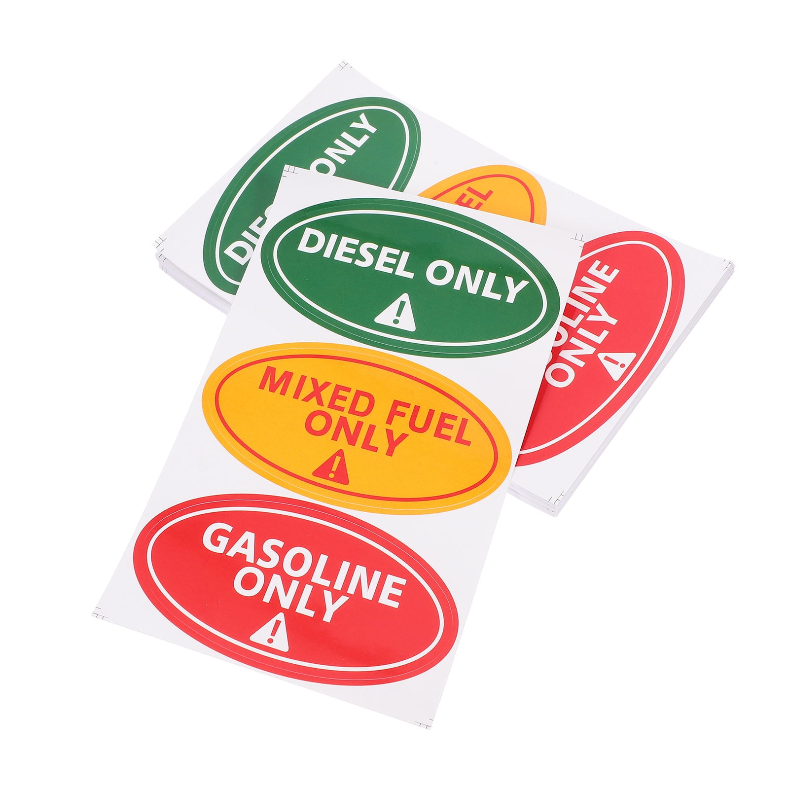 MIPCASE 30Pcs Gasoline Decal Stickers Copper Sticker for Vehicle Fuel ...