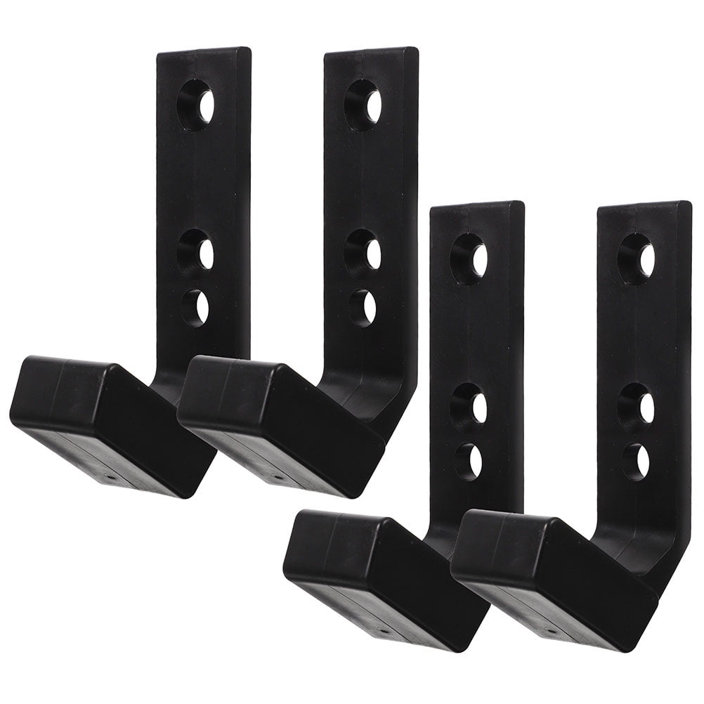 MIPCASE 4Pcs Barbell Storage Rack for Wall to Prevent Rolling and ...