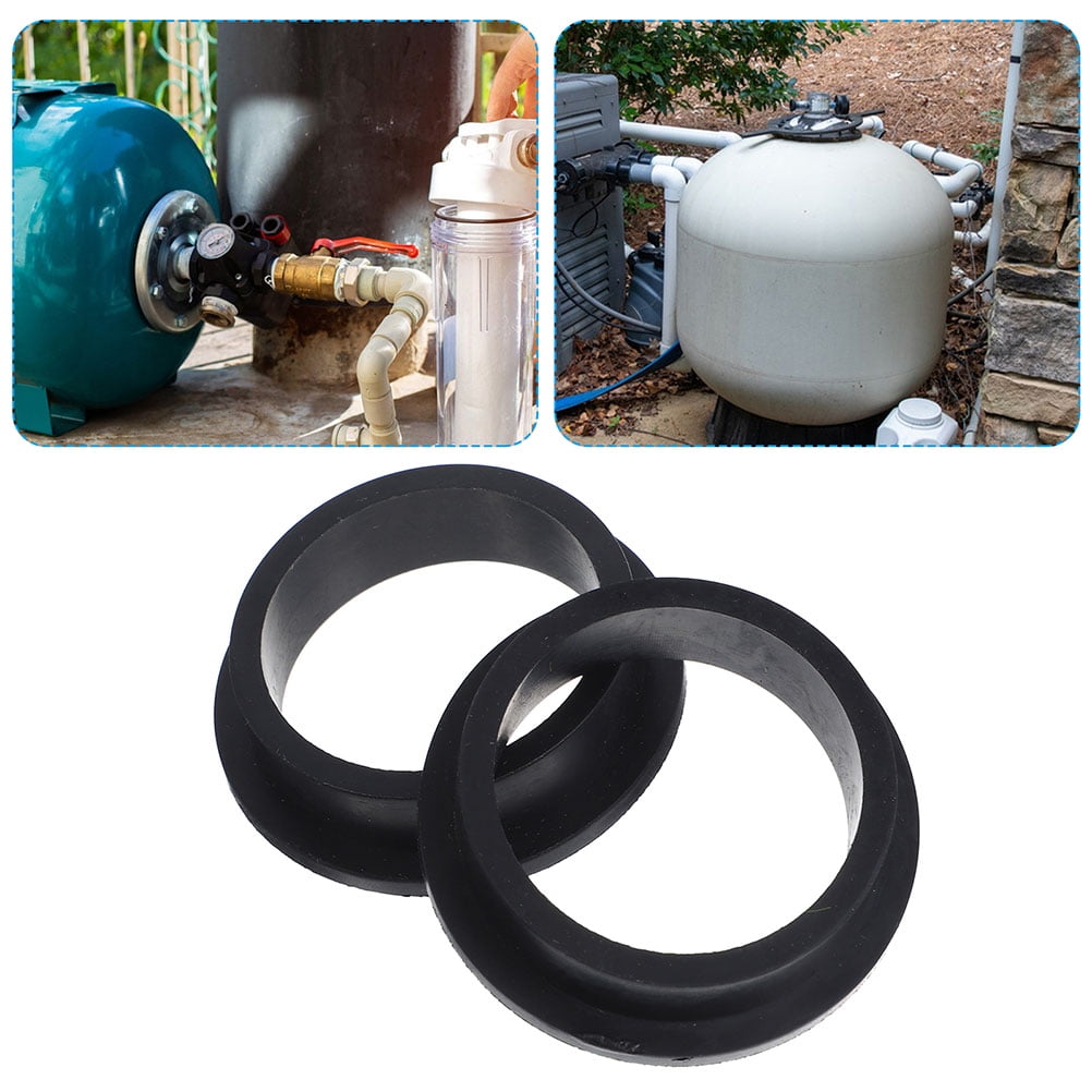MIPCASE Hose Gasket Washers L Ring Gasket Black Compatible with Pool ...