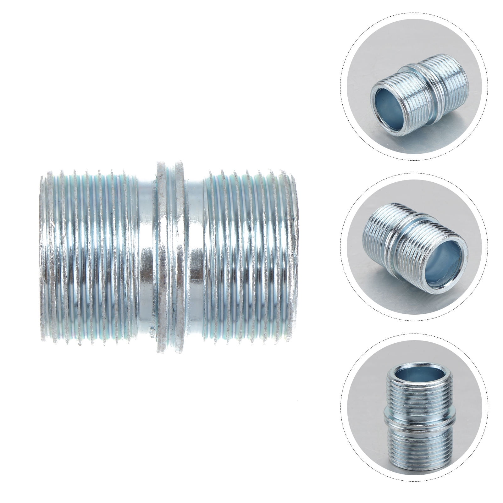 MIPCASE 4Pcs Metal Shelf Peg Silver Shelf Support Nut with Glass Shelf ...