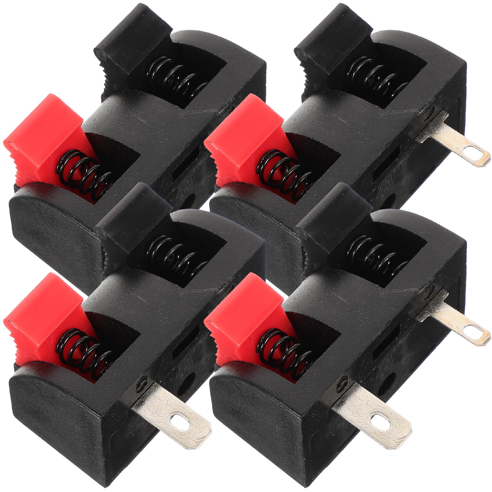 MIPCASE 4Pcs Stereo Speaker Terminal Plate with Easy Install Push in ...