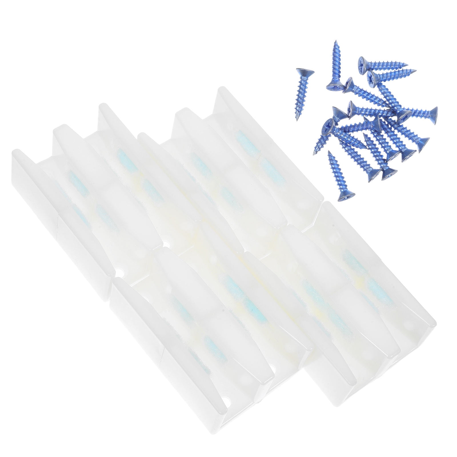 MIPCASE 4Set Glass Shower Door Guide Track Replacement Parts for ...