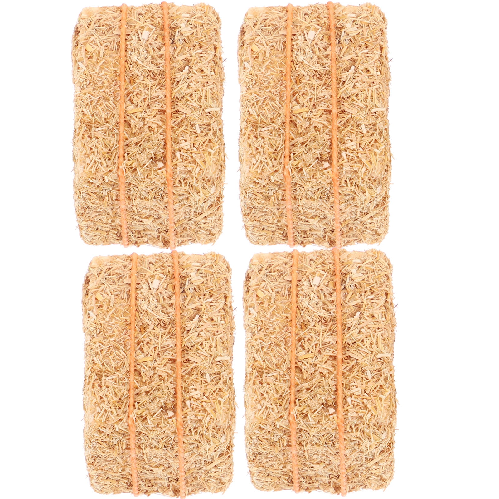 MIPCASE 4pcs Mini Bale Models for Crafts Dollhouse Decoration DIY Mini ...