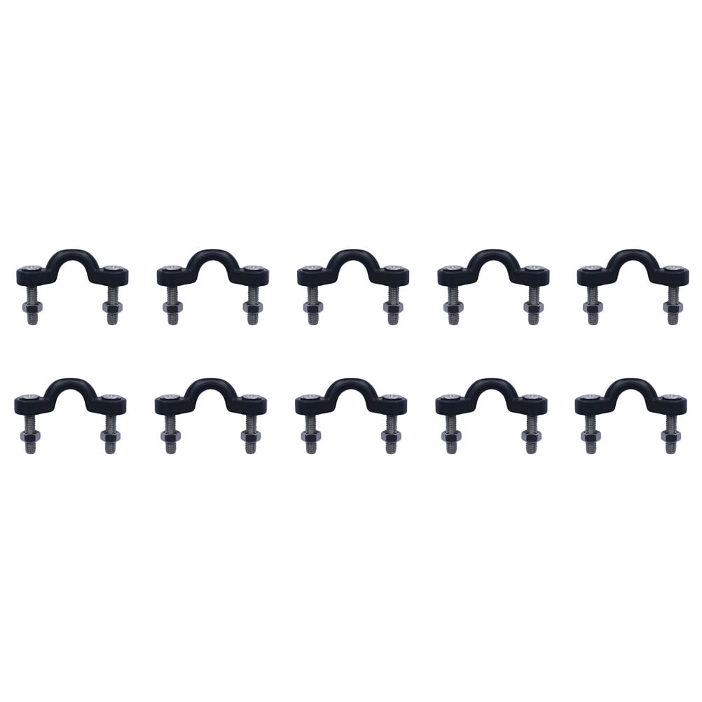 MIPCASE 50 Pcs Kayak Rigging Pad Eye Nylon for Boating with Stainless ...