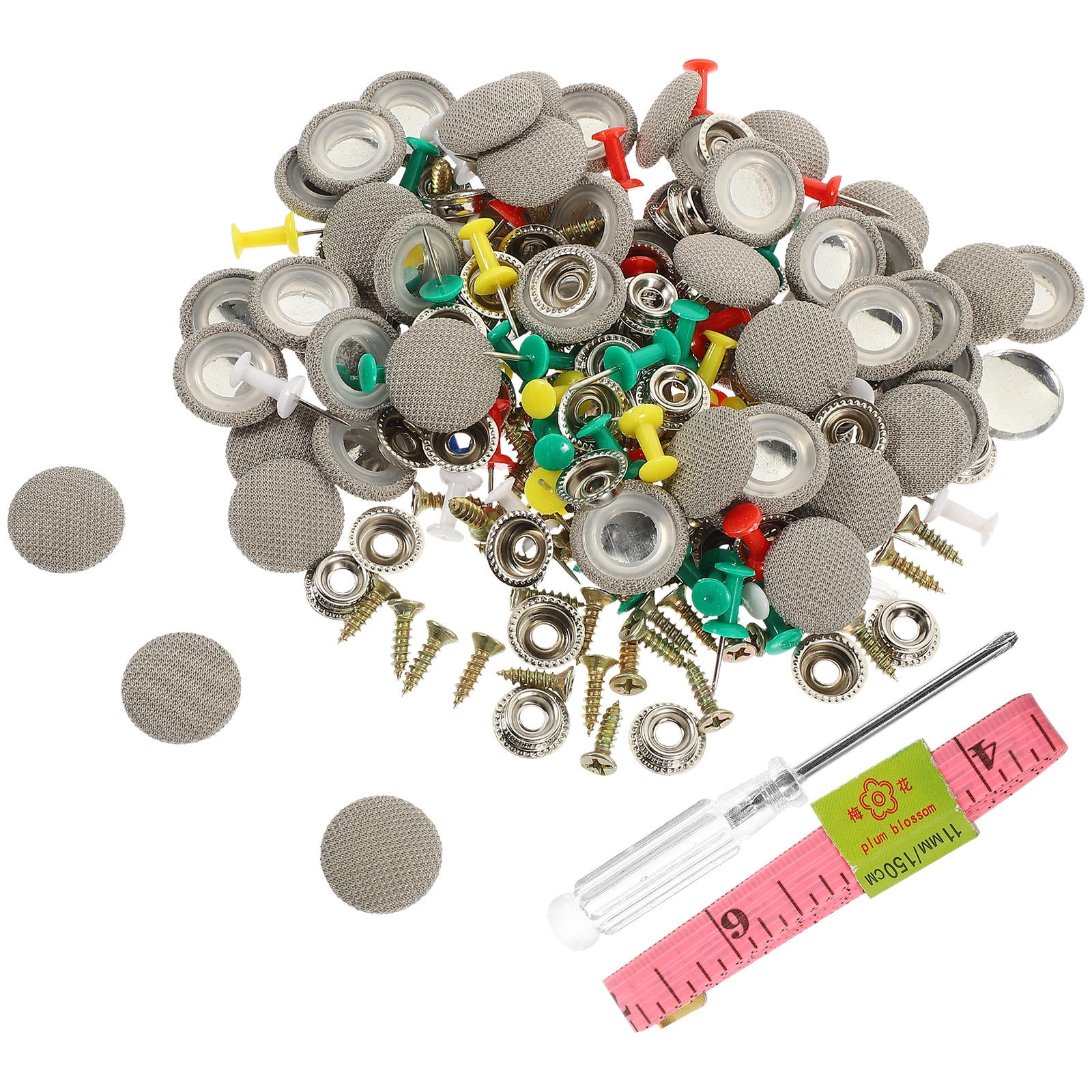 MIPCASE 50 Sets Grey Car Headliner Repair Pins Push Buttons for Auto ...