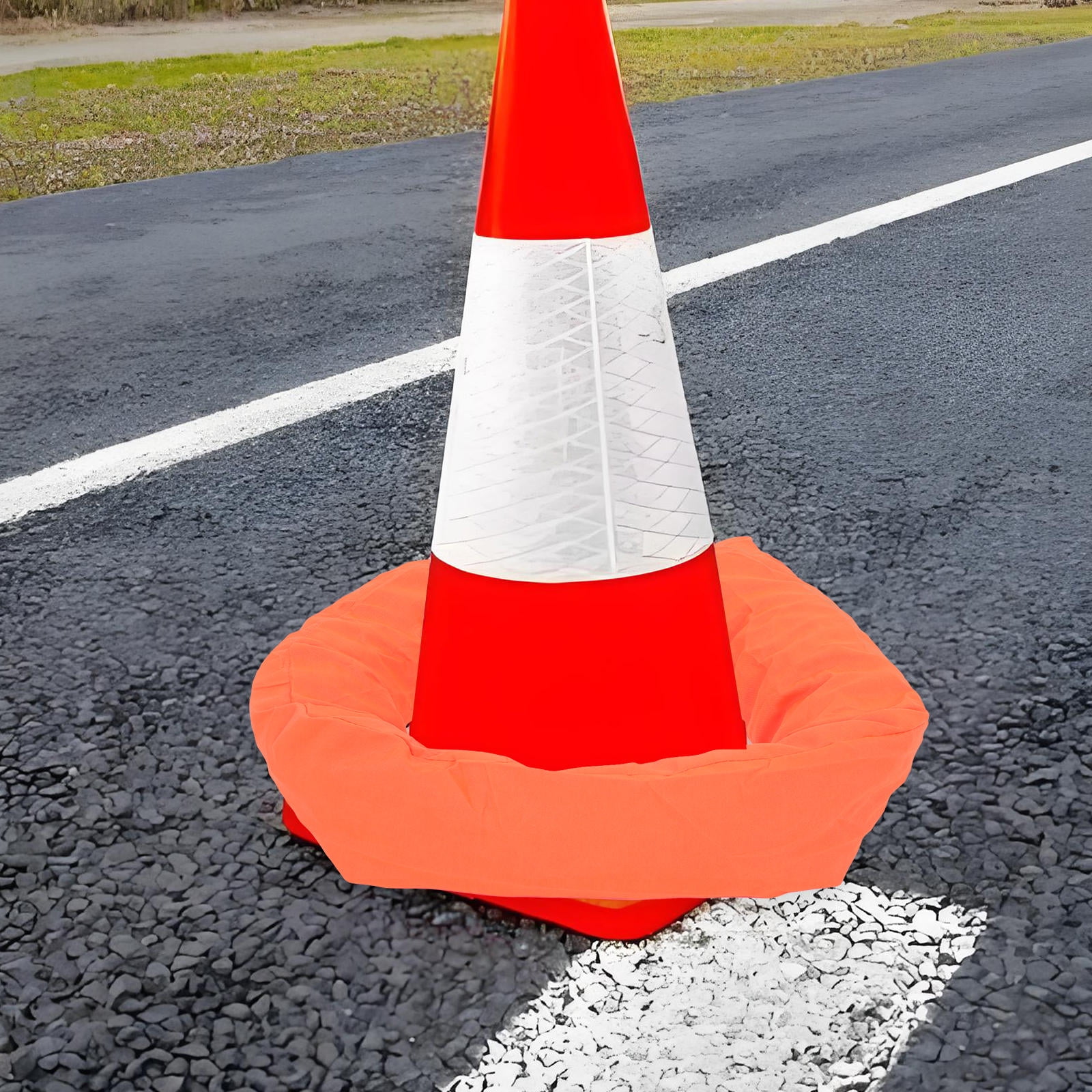 MIPCASE 5pcs Fillable Traffic Cone Weight Bags For Cone Base Ballast ...