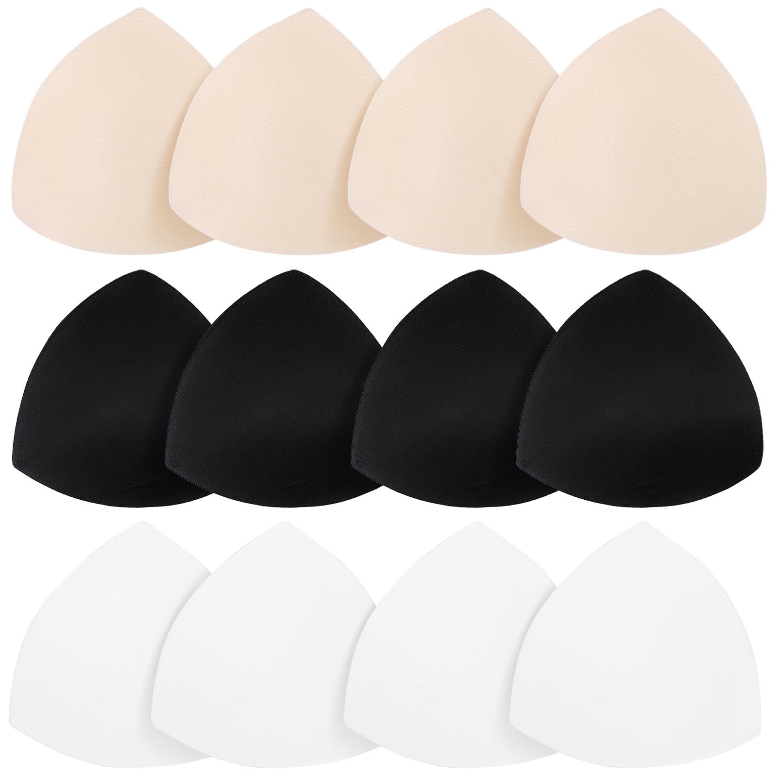MIPCASE 6 Pairs Bathing Suit Inserts Bra Inserts Sponge Skin Color for ...