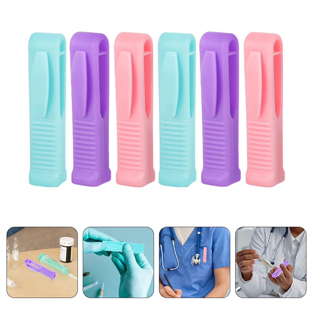 MIPCASE 6Pack Plastic Ampoule Opener Groove Design for Nurse Healthcare ...