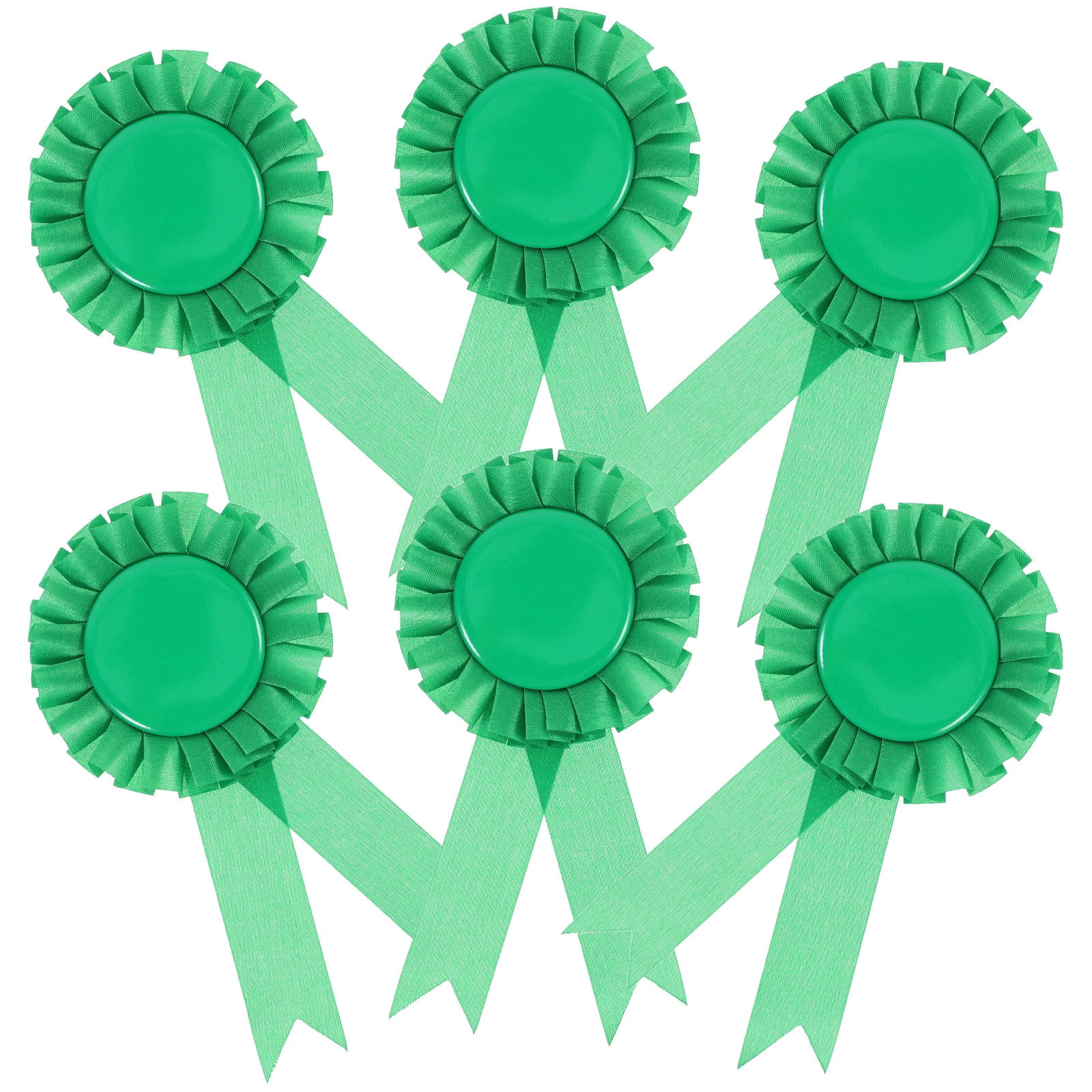 MIPCASE 6Pcs Green Graduation Badge Pins Tinplate Brooches for Bridal ...