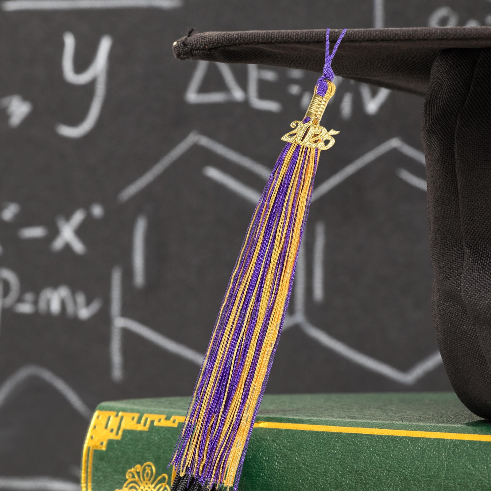 MIPCASE 6Pcs Graduation Cap Tassel Charm For Graduates Polyester ...