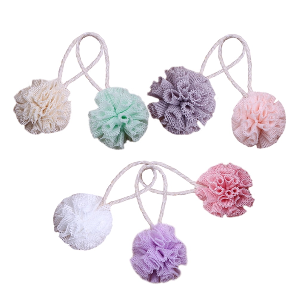 MIPCASE 7Pcs Miniature Bath Ball Model Assorted Color for Collectors ...