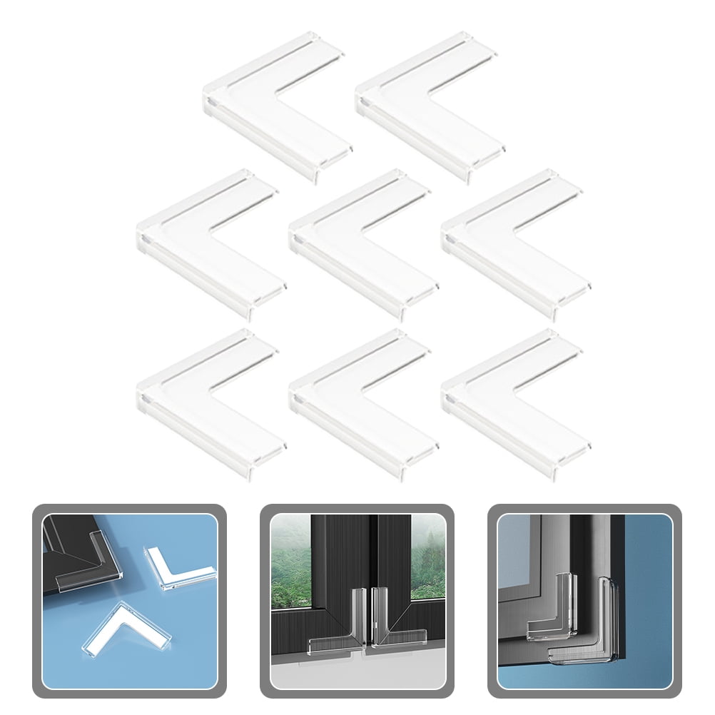 MIPCASE Corner Protectors For Children Adults 8Pcs 1.77X0.55X0.26In ...