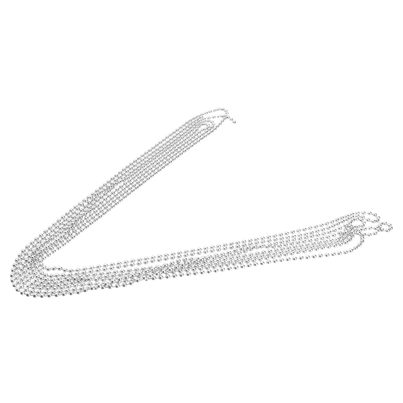 MIPCASE Adjustable Stainless Steel Bead Chain with Connectors for Key ...