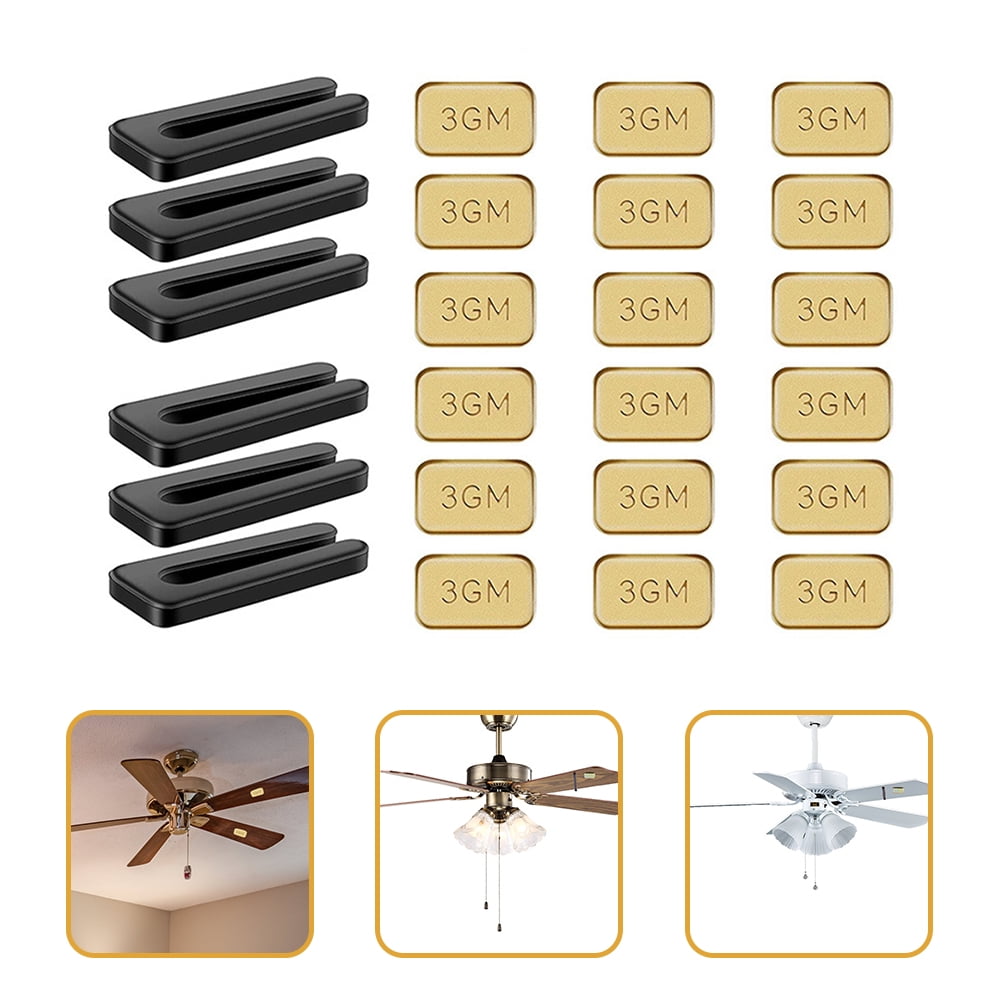 MIPCASE Ceiling Fan Balancing Weights 6Sets Metal Epoxy Resin Kits ...