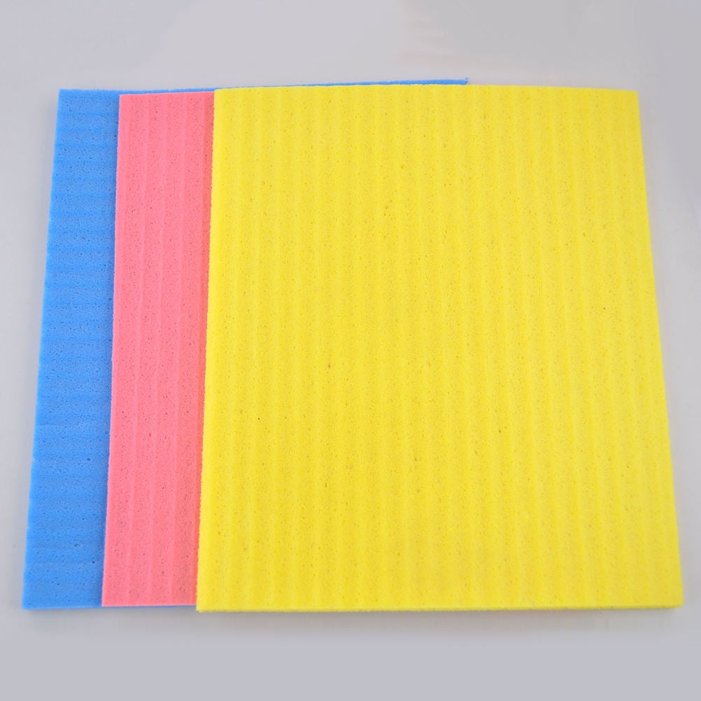 MIPCASE Cellulose Sponge Wipers Kitchen Cleaning Assorted Color ...