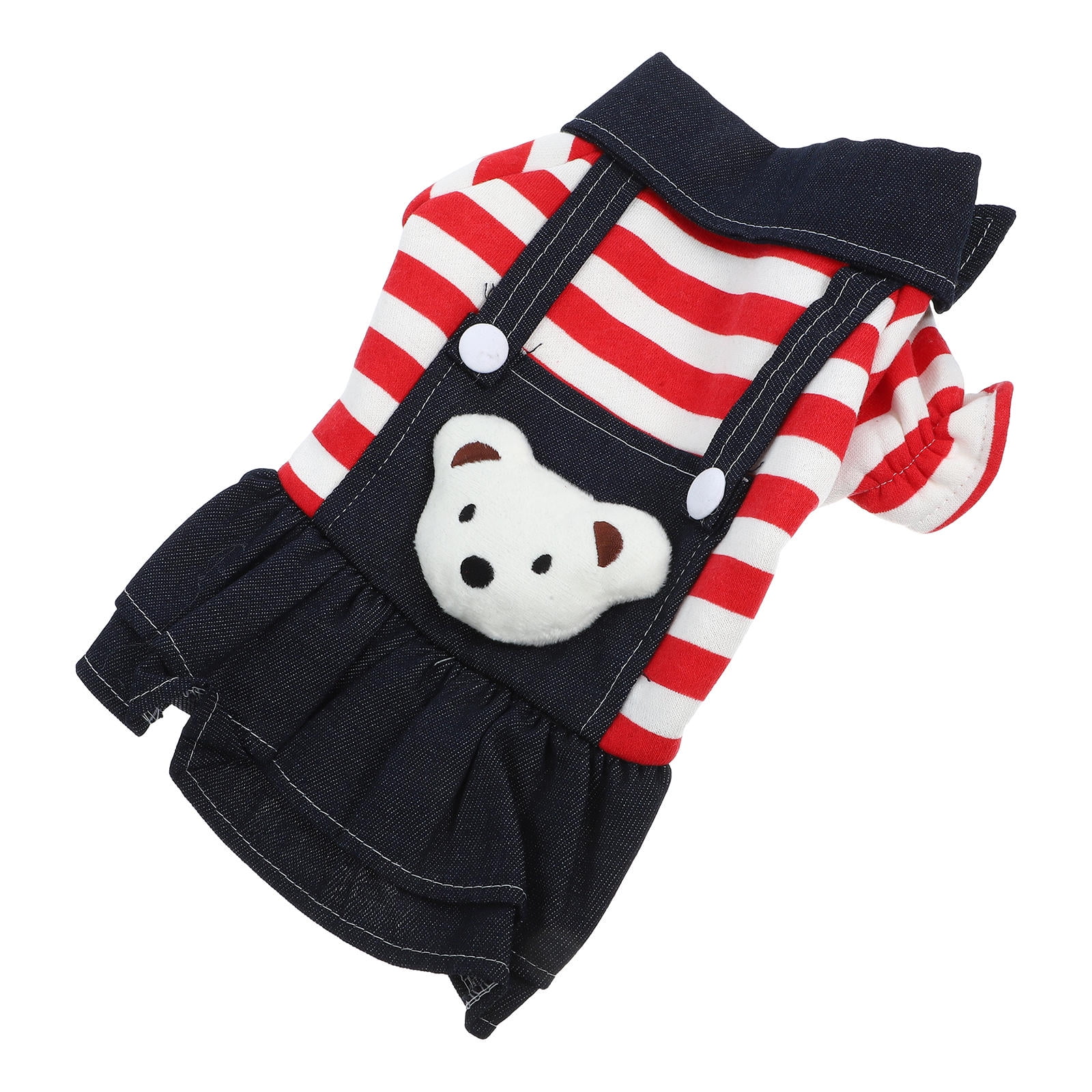 MIPCASE Dog Denim Dress : Puppy Clothes For Small Dogs Puppy Dress Pet ...