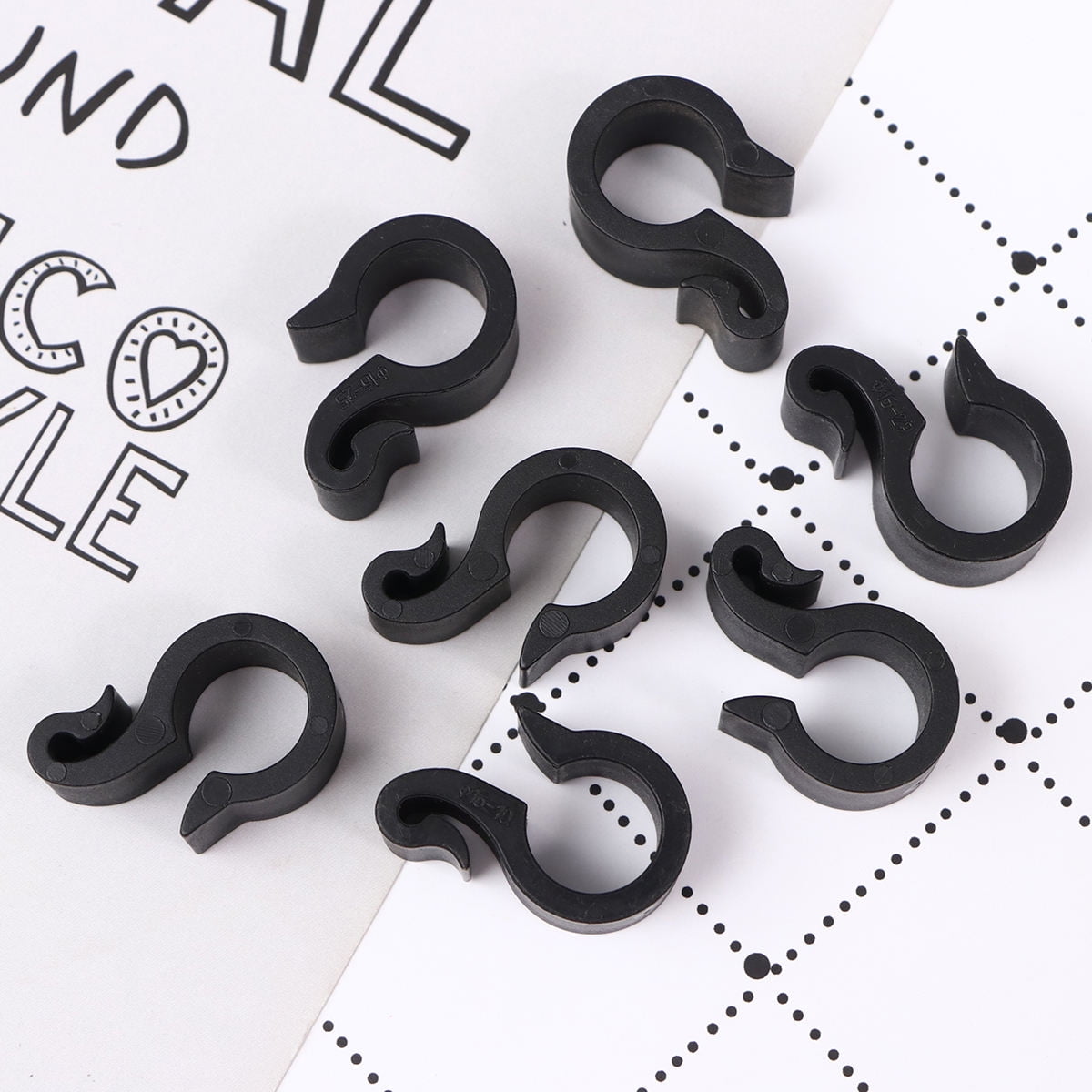 MIPCASE Garden Pe Hook Connection Fastening Clips For Car Hose Clamps ...