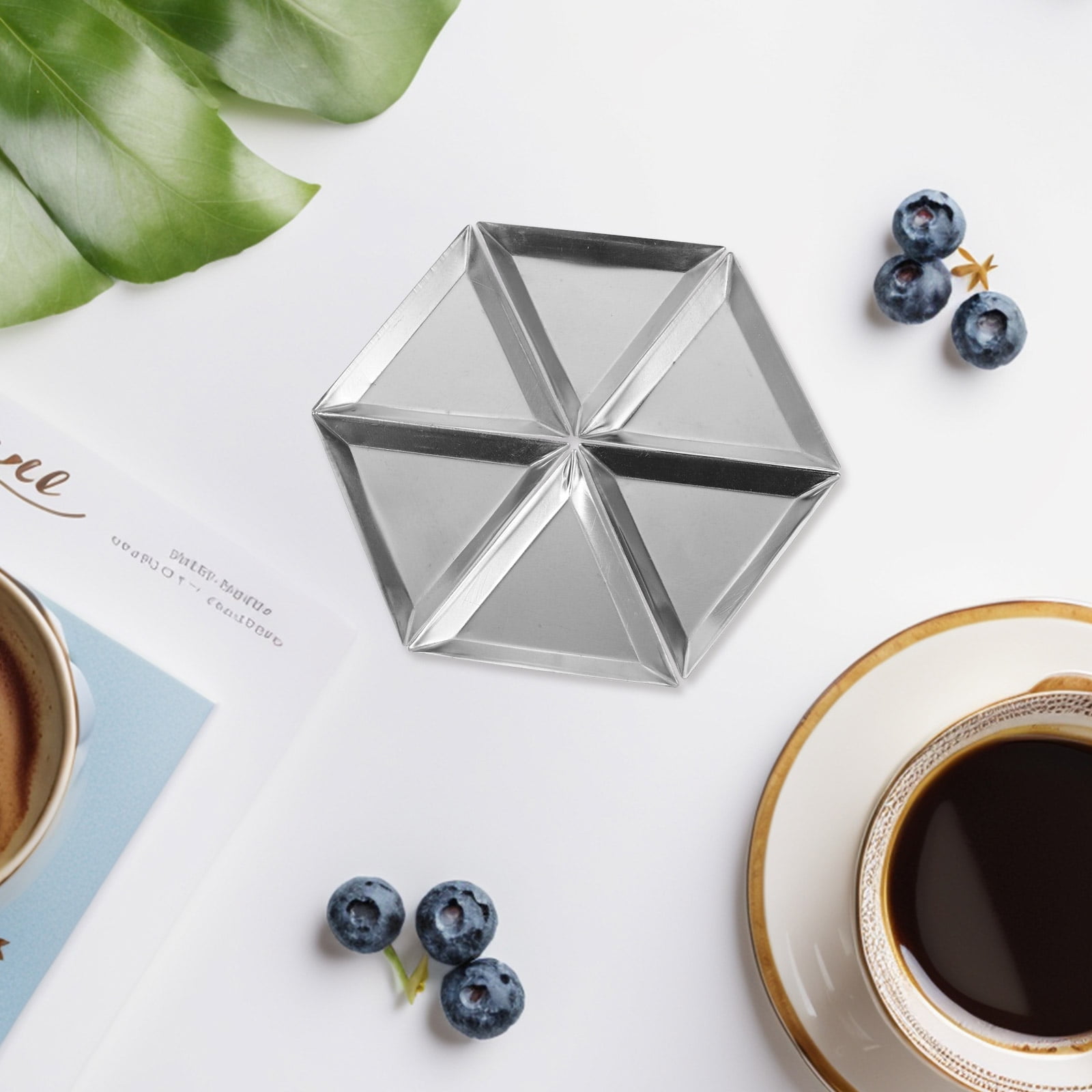 MIPCASE Gems Organizers for Diy 6Pcs Aluminum Bead Sorting Trays ...