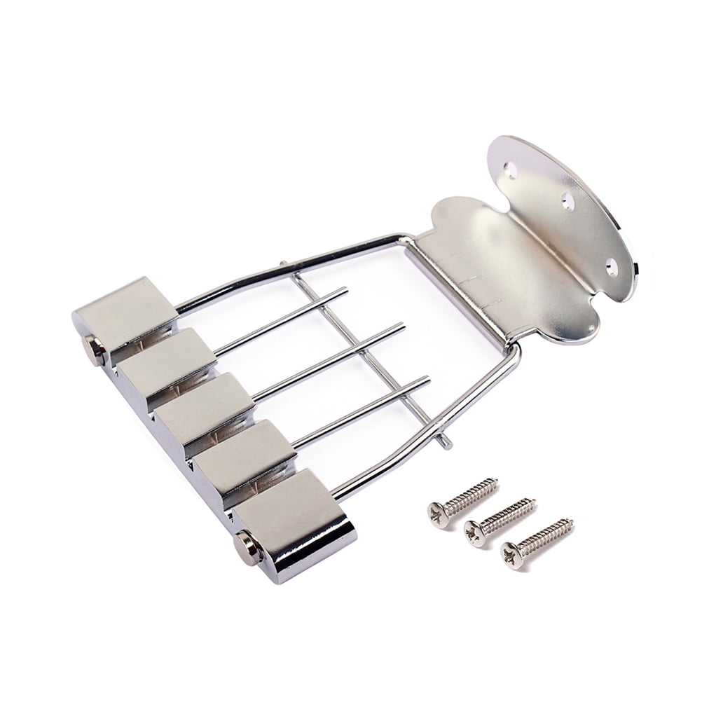 MIPCASE Silver Guitar Tailpiece for Acoustic Guitar Use Sturdy Zinc ...
